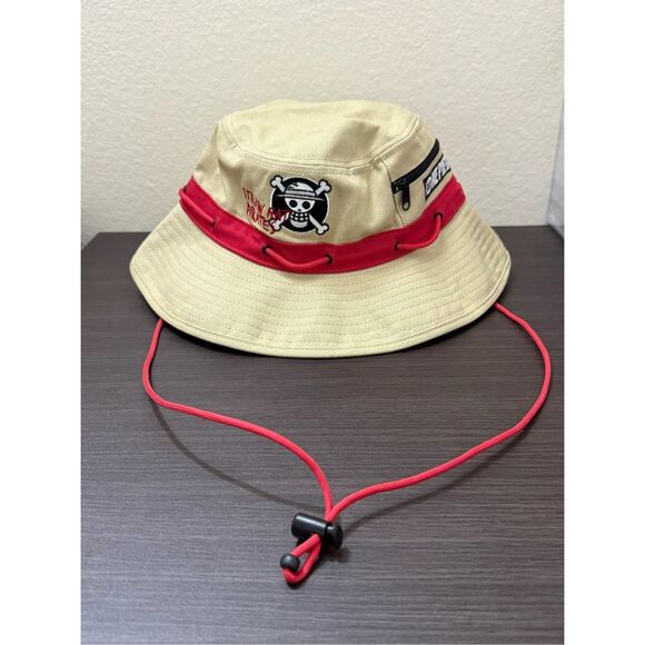 Netflix | Accessories | One Piece Luffy Utility Bucket Hat | Poshmark
